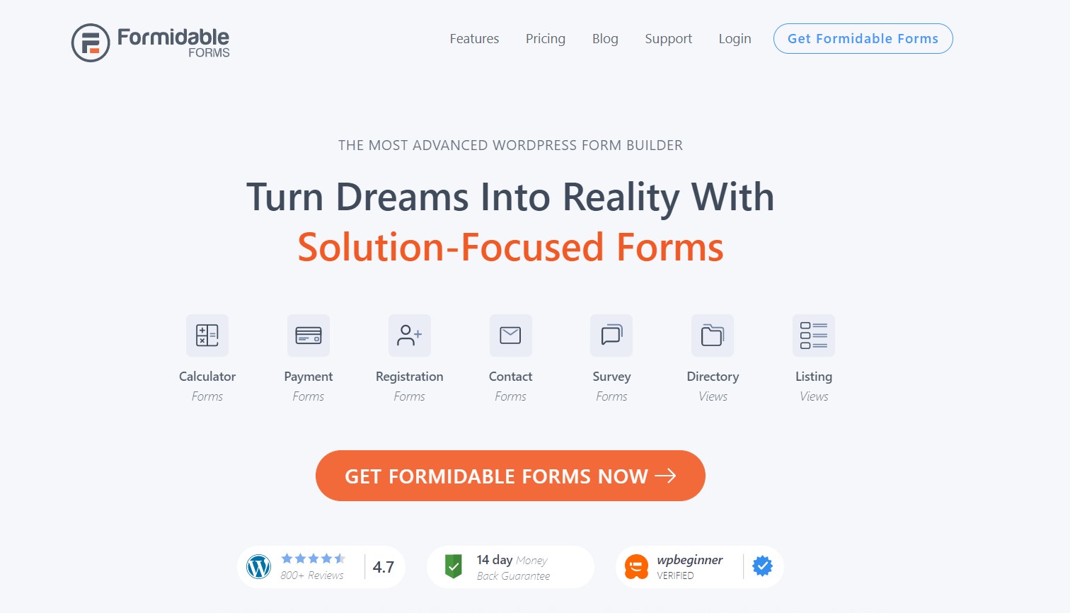 Formidable Forms | I Do Business