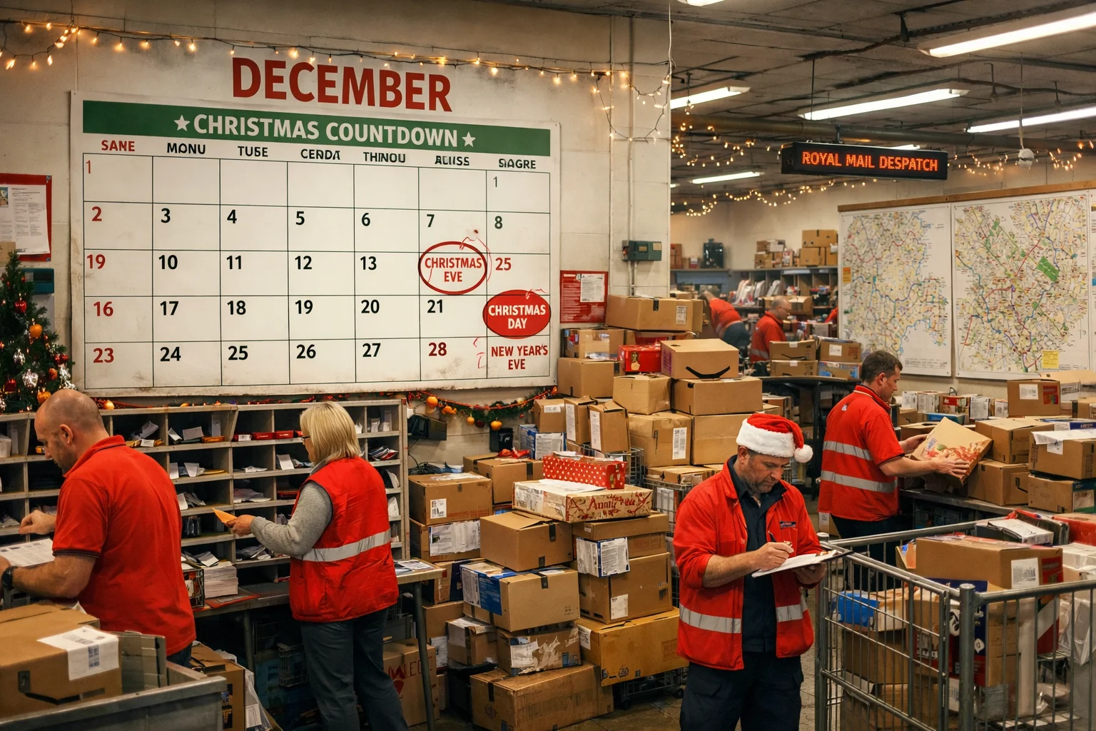 What Is Royal Mail’s Delivery Schedule Over Christmas 2025 | I Do Business